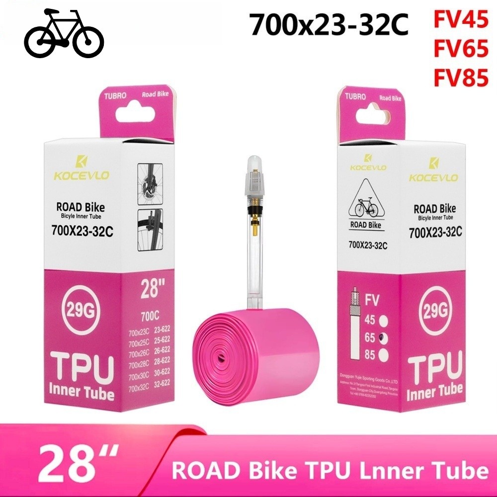 29g Ultralight Bicycle Inner Tube TPU Material High Pressure Resistant ...
