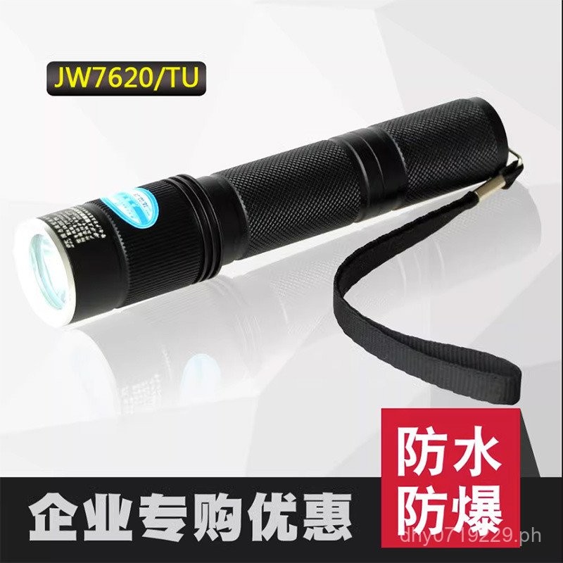 Waterproof JW7620TU Powerful Bright Flashlight Safety Helmet Light ...