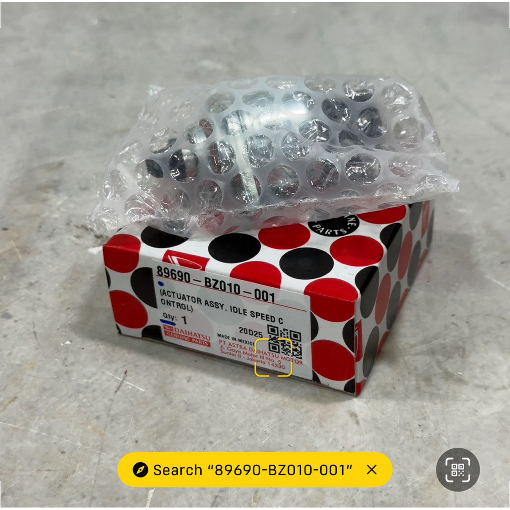 Original ISC Idle Speed Control Throttle Body for Avanza Xenia Terios ...