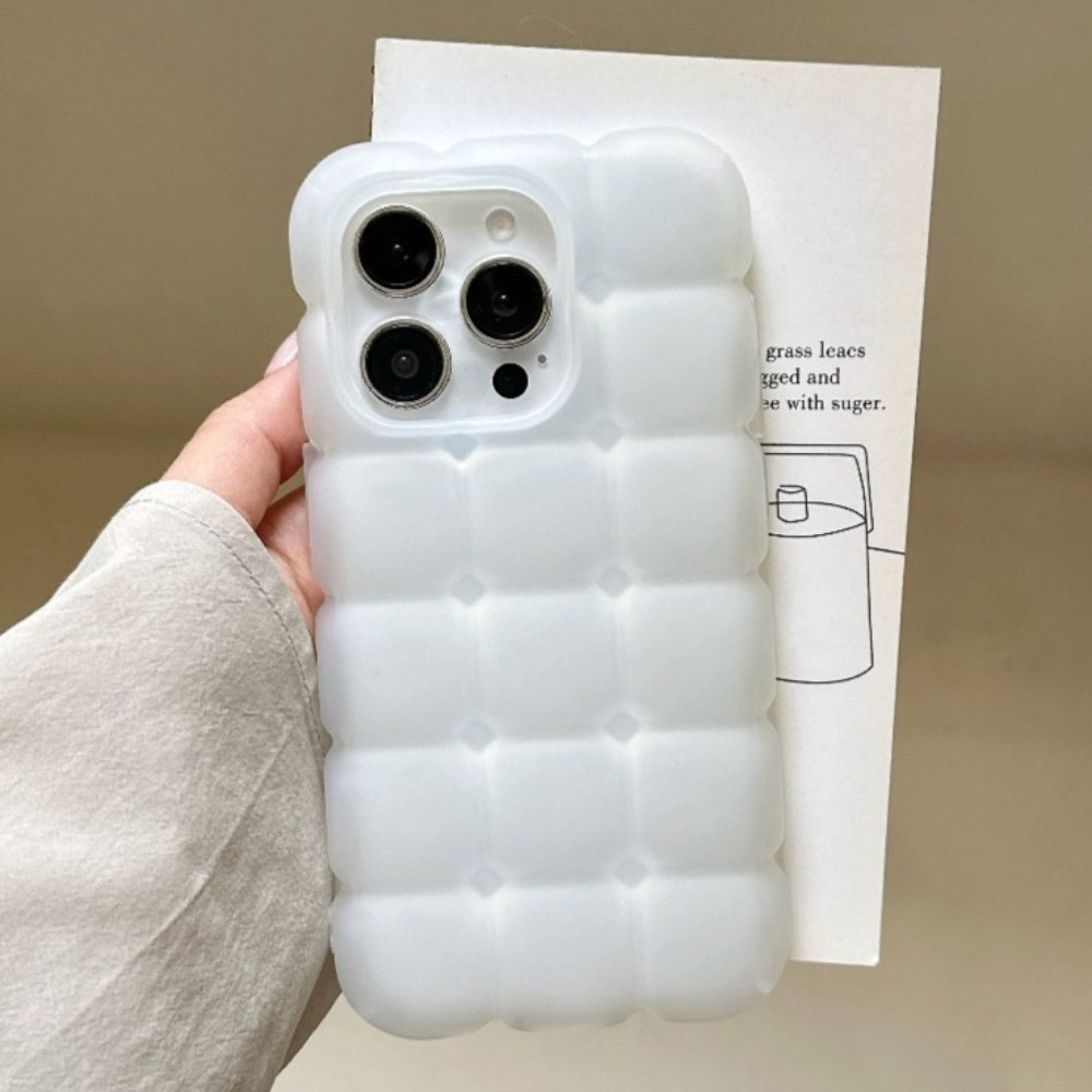 Matte Ice Cube Phone Case for IPhone 16 Pro Max 15 14 13 Shockproof ...