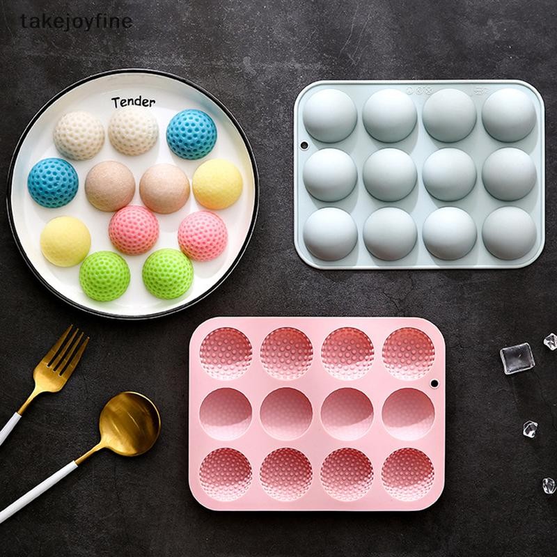 TFPH Golf Ball Cake Pop Mold, Golf Ball Chocolate Mold, 12-Cavity 3D ...