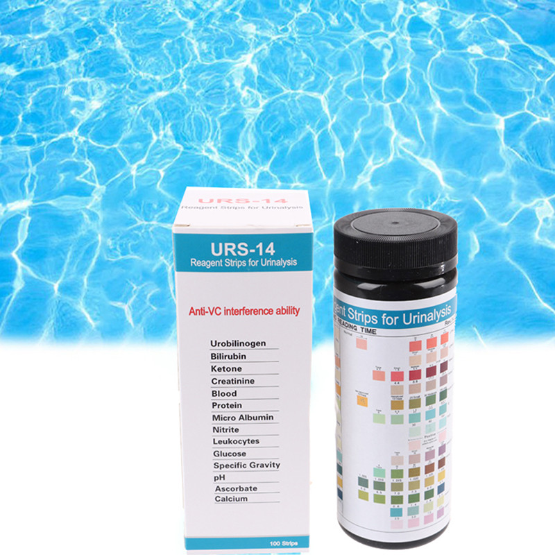 [wellstay1] URS-14 100strips Urinalysis Reagent Test Paper Urine PH ...