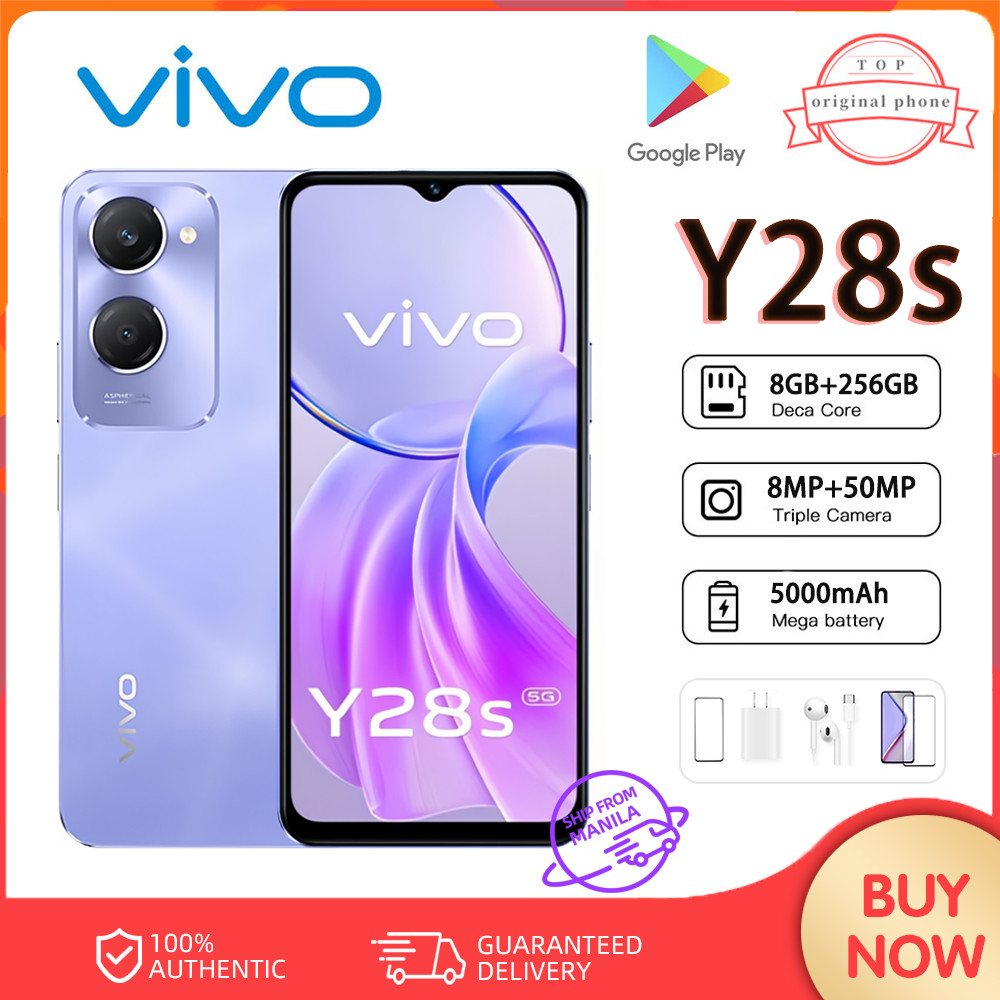 Y28s Cellphone Original 8GB RAM 256GB ROM Mobiles Phone Fast Charge ...