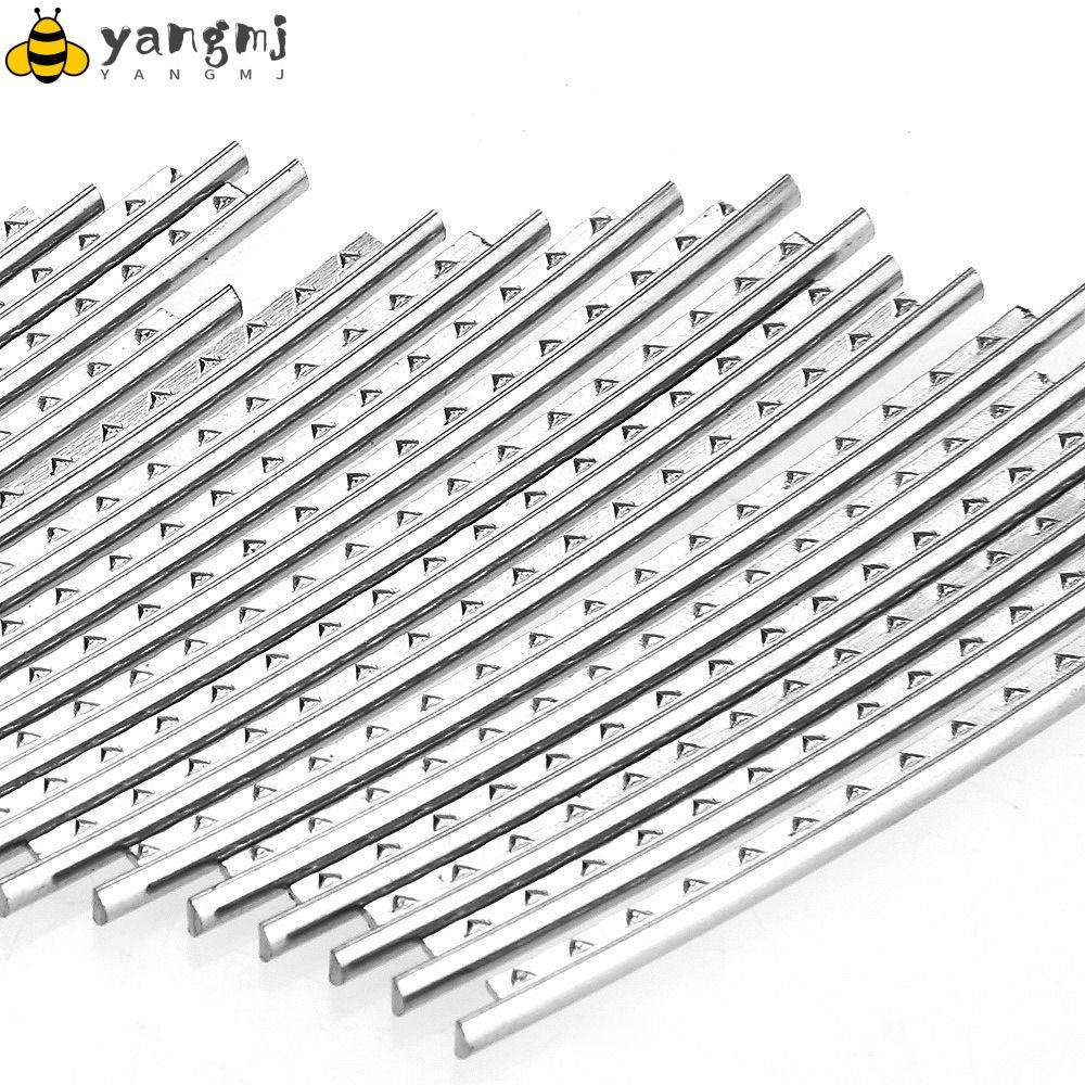 YANGMJ Guitar Fret Wire, 2.7mm 2.2mm Fingerboard Frets, 24Pcs/ Set ...