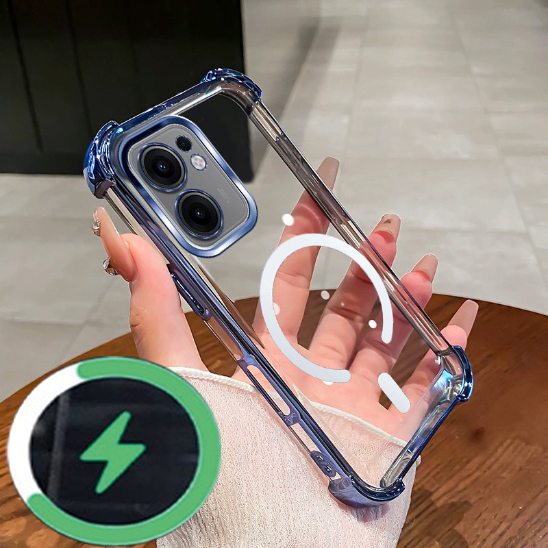 Case For OPPO Reno 13F 5G phone case 2025 new C-type magnetic suction ...