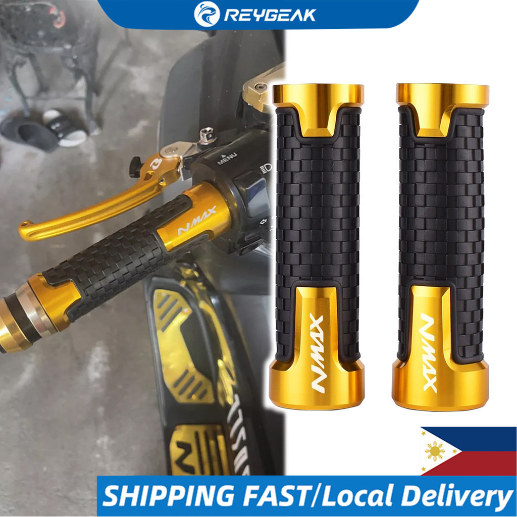 REYGEAK For Nmax 155 V1 V2 Nmax155 Rubber Motorcycle Handlebar Handle ...