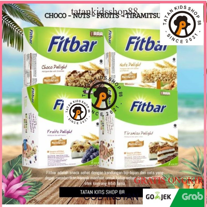 Fitbar 1 Box Contains 12pcs Chocolate Fruits Delight Tiramisu ...