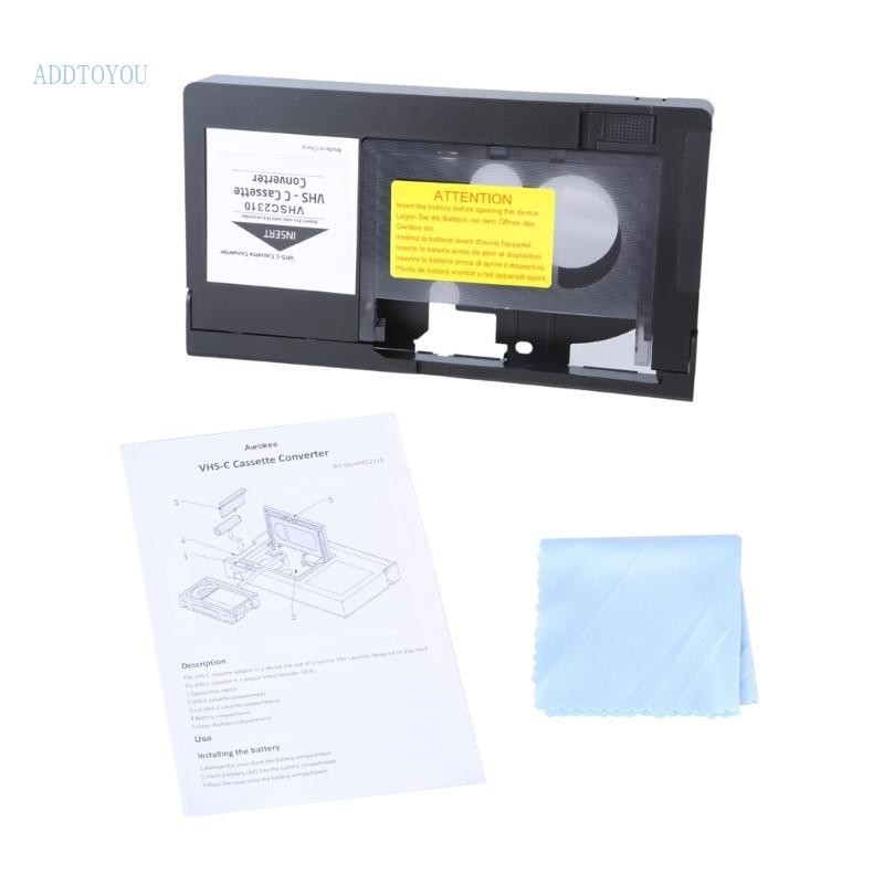 【3C】 Convert Your Memories VHS C SVHS Tape Adapter VHS C to VHS ...