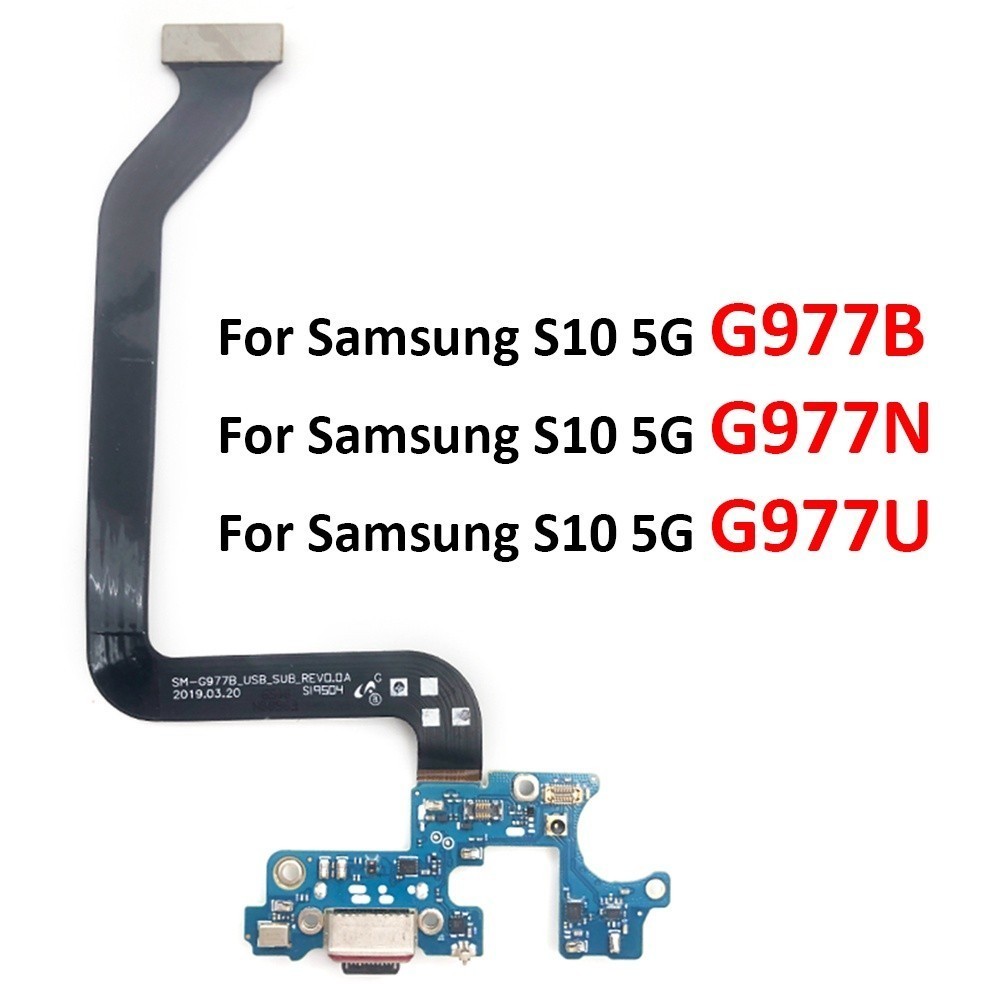 USB Charging Board Flex Cable For Samsung Galaxy S10 5G G977B G977N ...