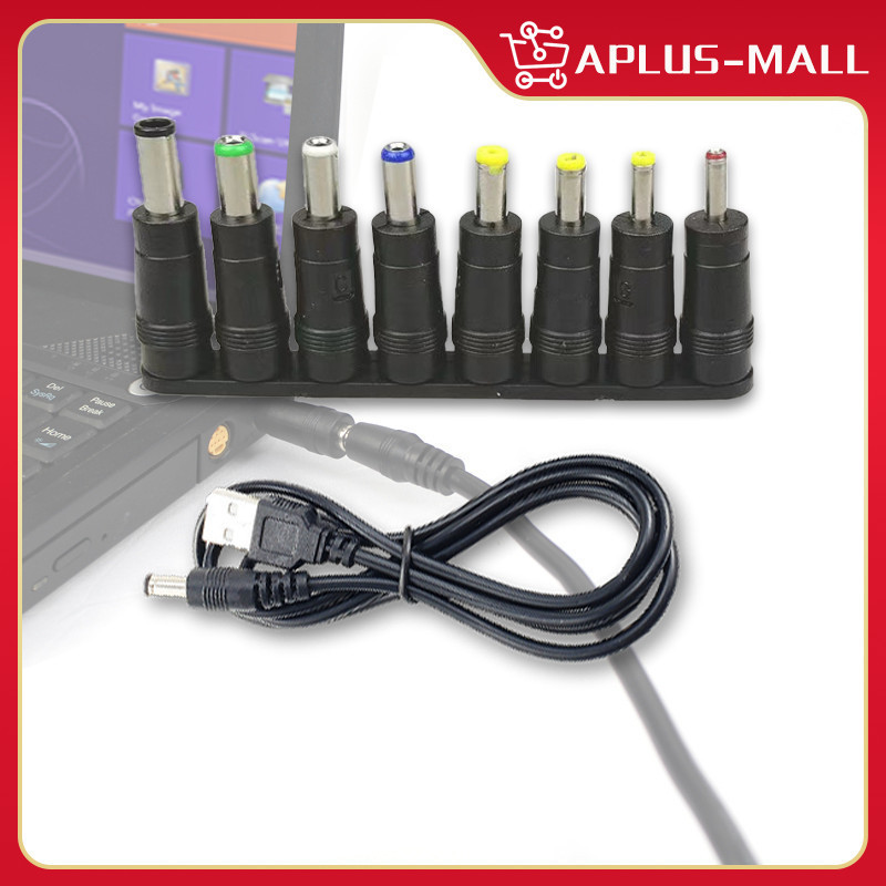 1Set USB To DC Power Cable 3.5mm USB Jack Charging Cord Plug Connector ...