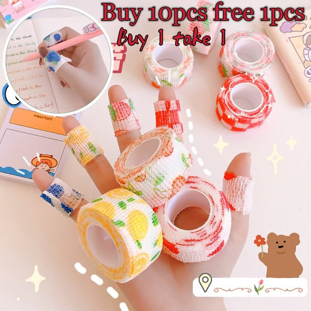 Korean Cute Bandage Ins Writing Protect Finger Tape Sports Bandage ...