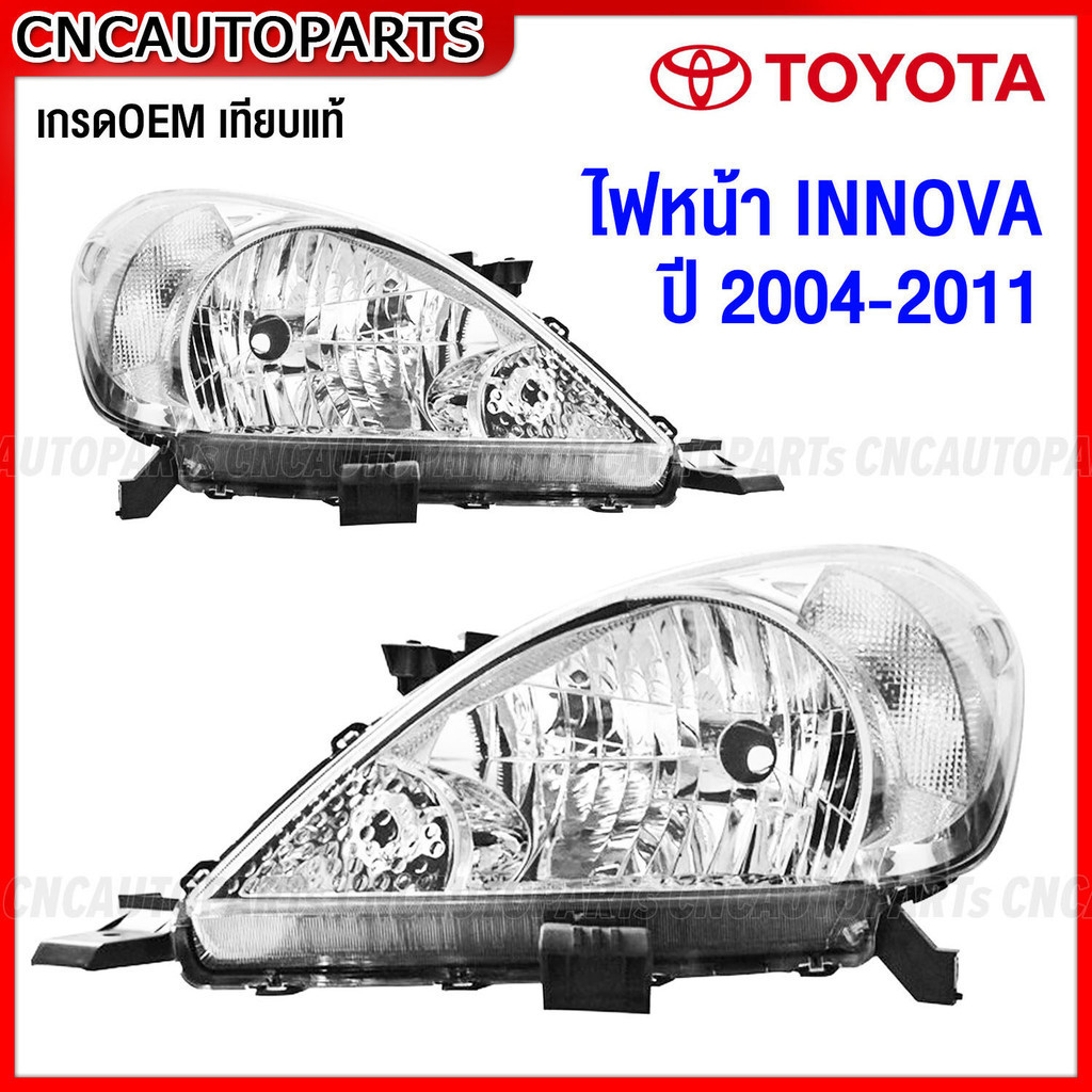 TYC Headlight TOYOTA INNOVA Year 2004-2011 Good Quality-Left-Right Side ...