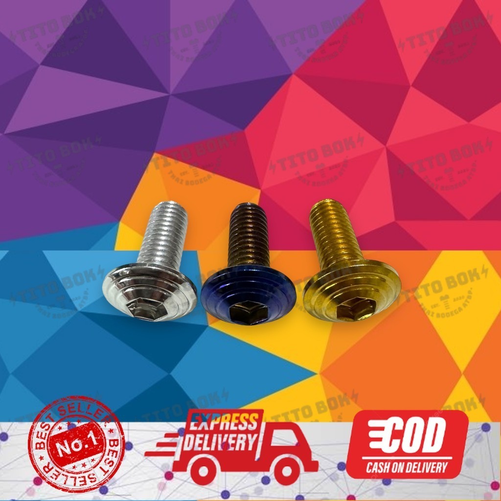 HENG SPIRAL DISC BOLT 8x20MM (sold per piece) | Shopee Philippines
