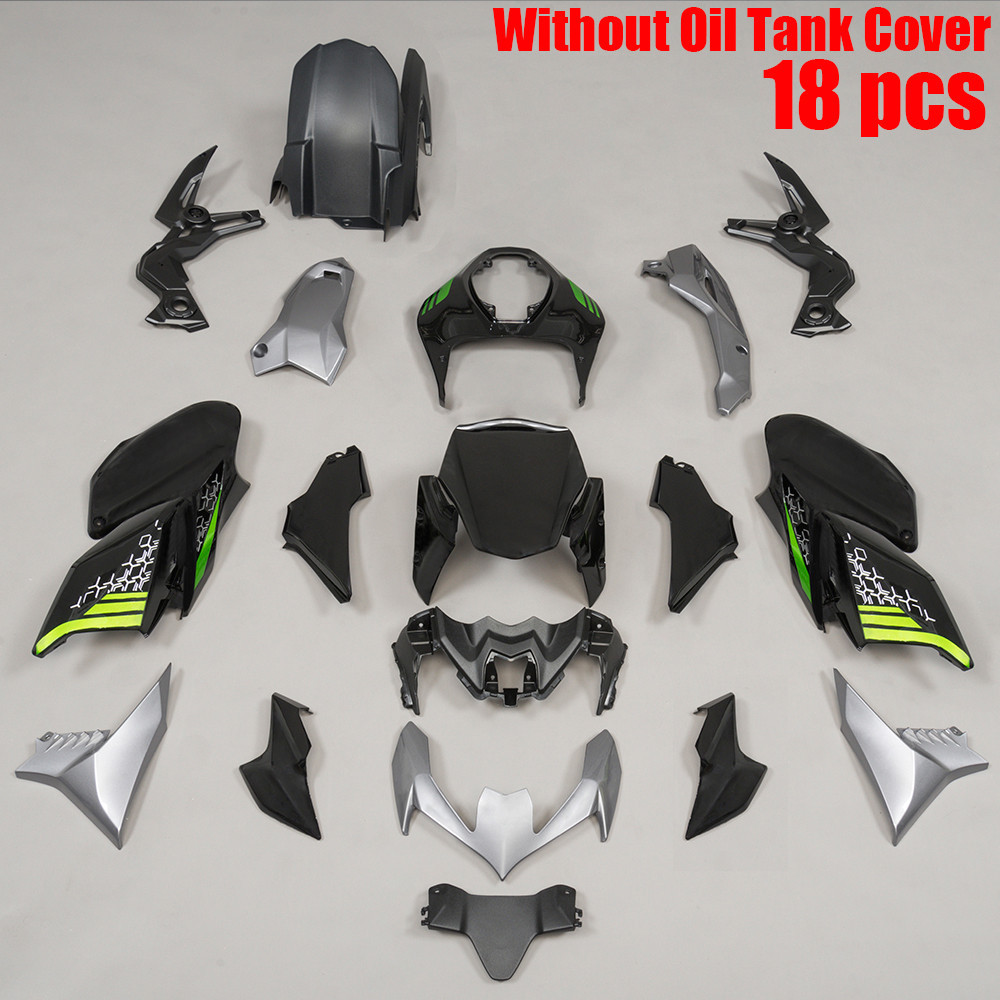 Without Gas Tank Cover Motorcycle Complete Fairing Kits For Kawasaki ...