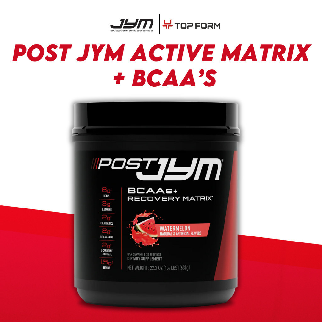 Post JYM Active Matrix - Post-Workout with BCAA's, Glutamine, Creatine ...