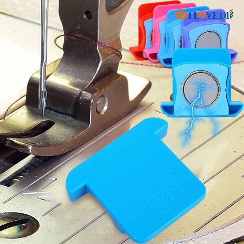 Universal Sewing Machine Magnetic Seam Guide - Anti-Curling Magnet ...