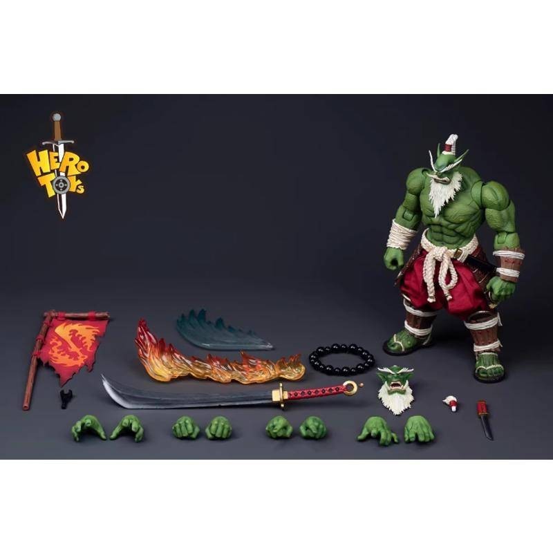 [Ready Stock] Hero toys Fifth Bullet Fire Blade's Orc Sword Saint 23cm ...