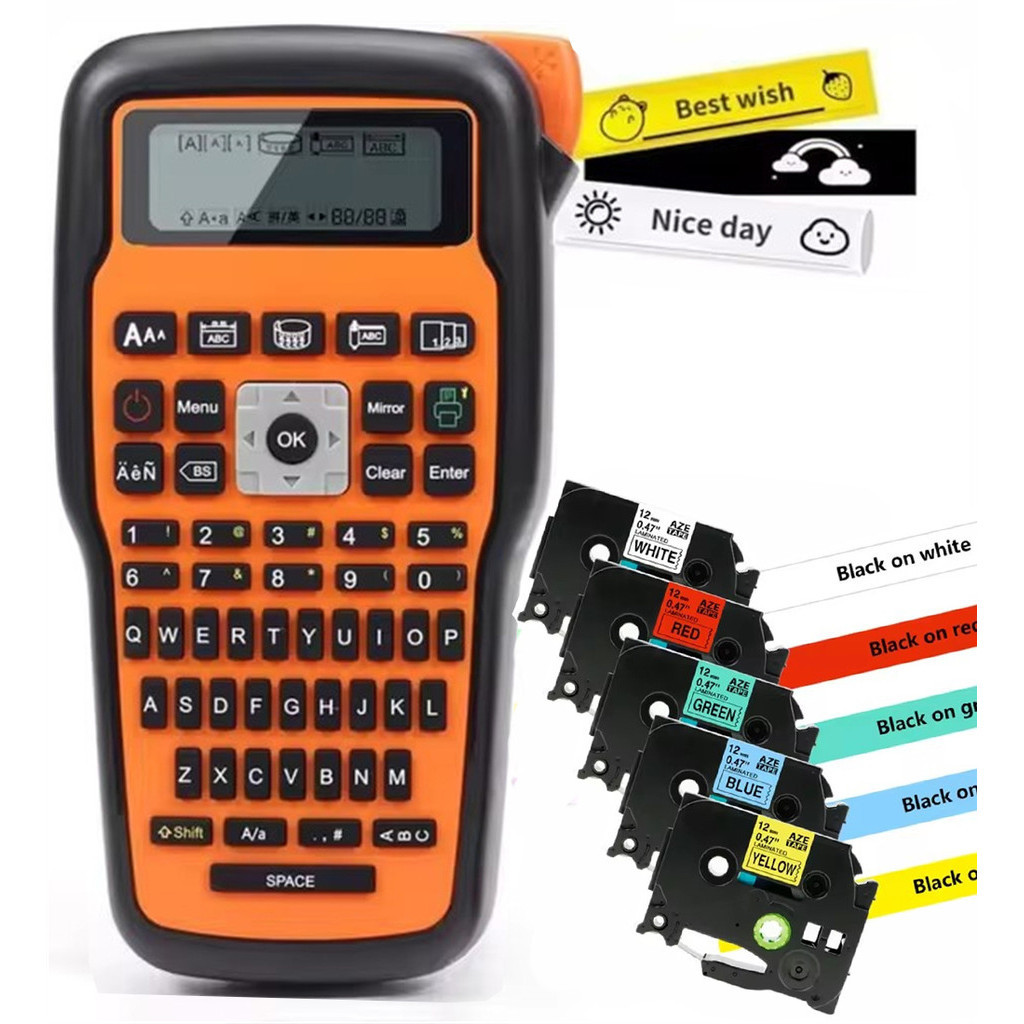 E1000 PRO Handheld Portable Wireless Label Machine Industrial Label ...