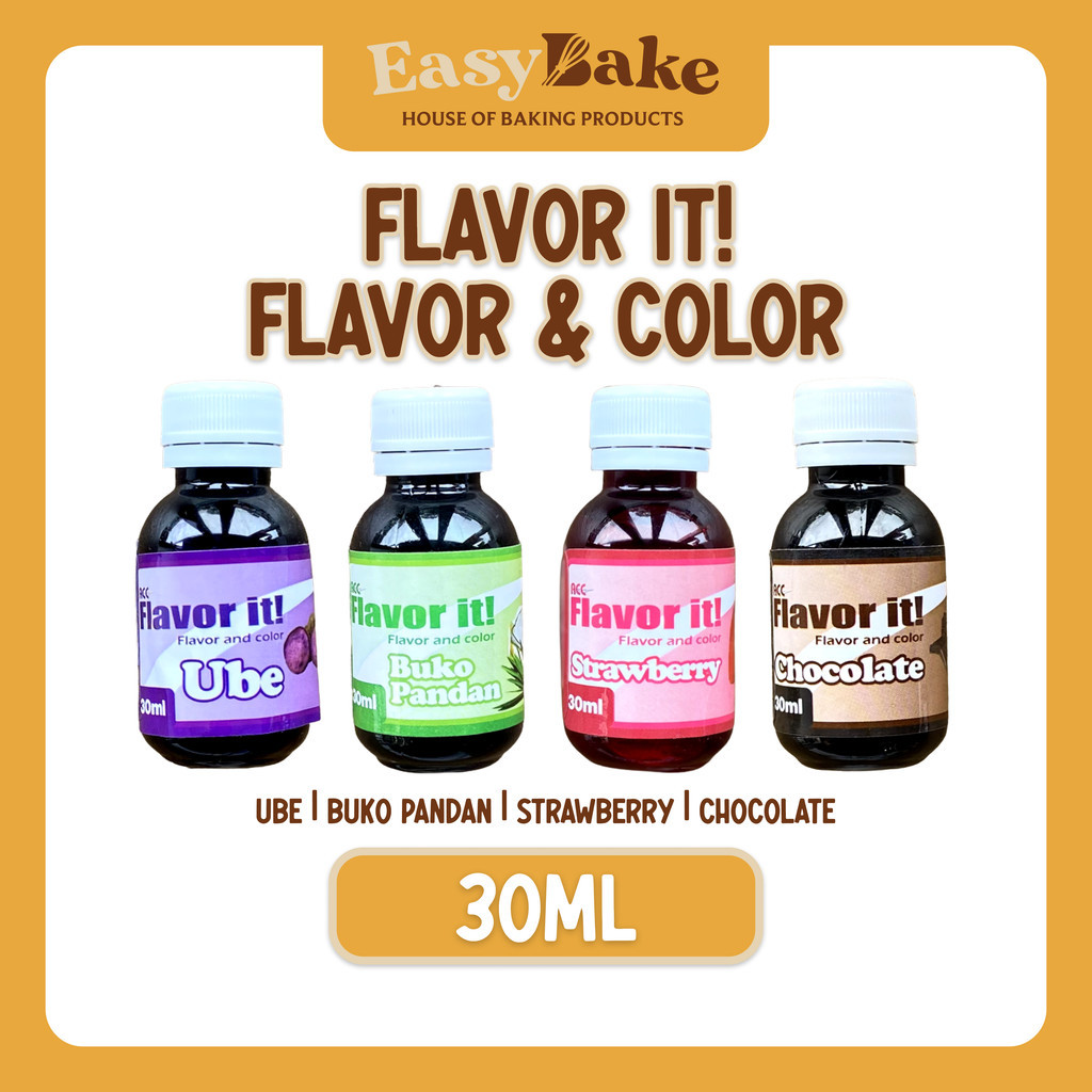 Flavor It Flavor & Color (30mL) | Shopee Philippines