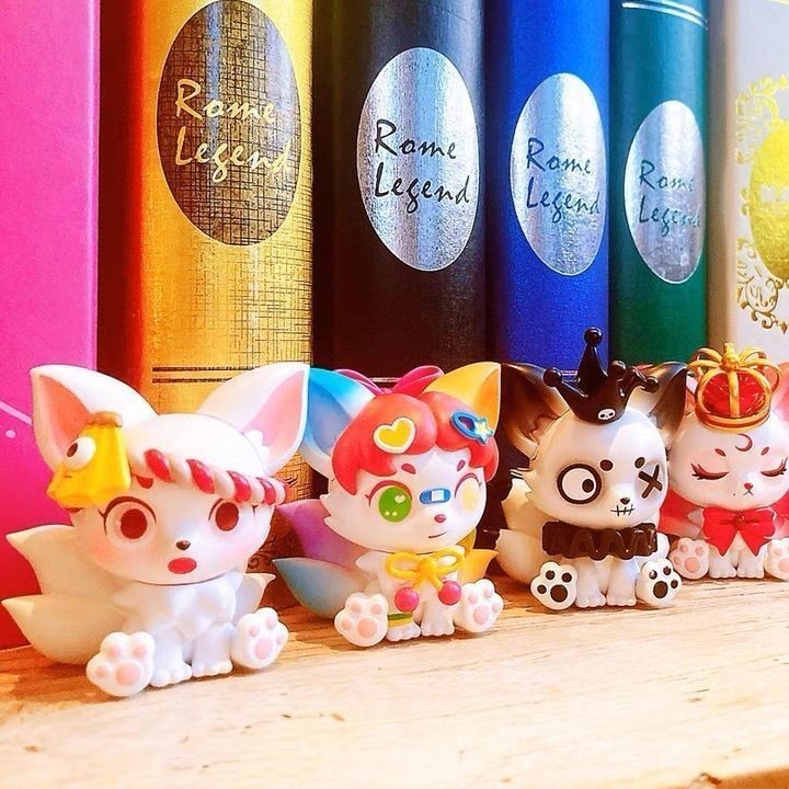 Genuine Baby Fox Blind Box First Shot Nine Tail Fox Trendy Cute ...