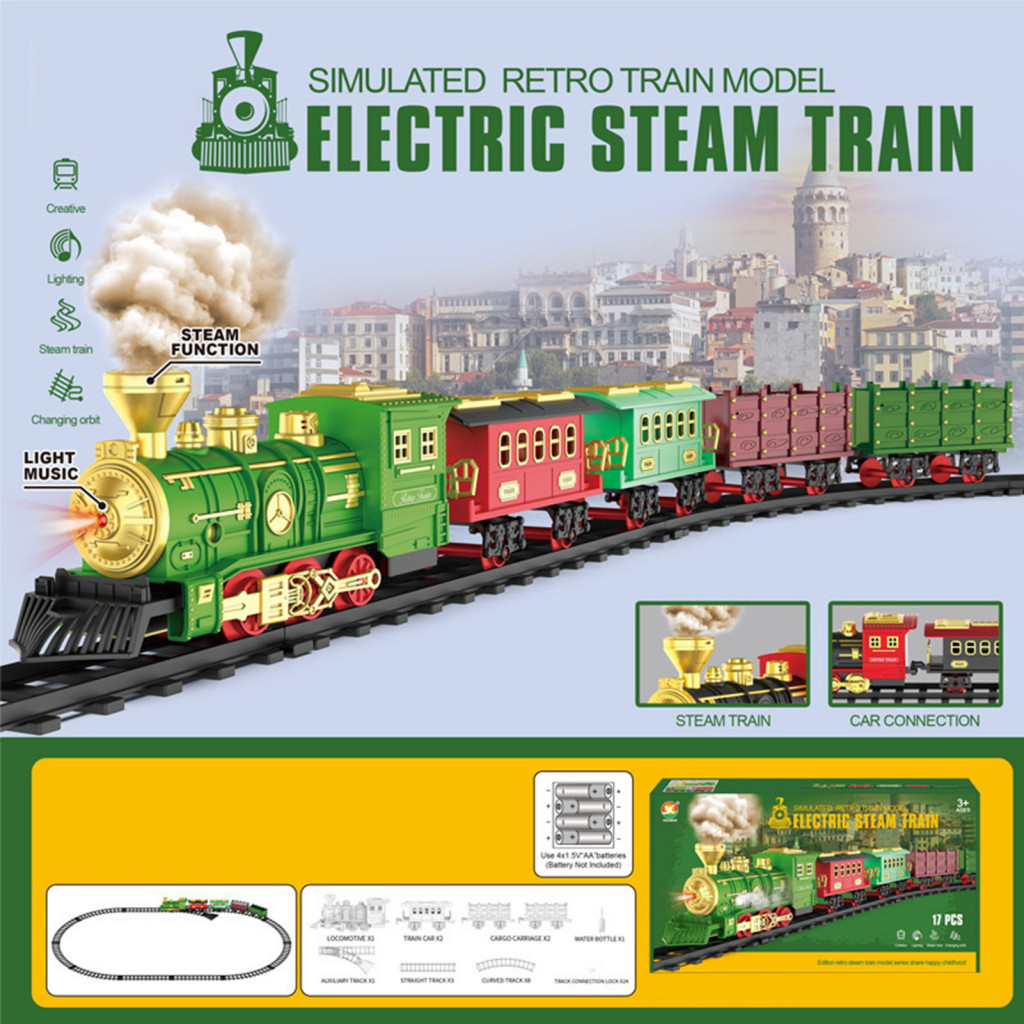 redbuild| Endless Fun Train Set for Kids Easy to Assemble Toy Train ...