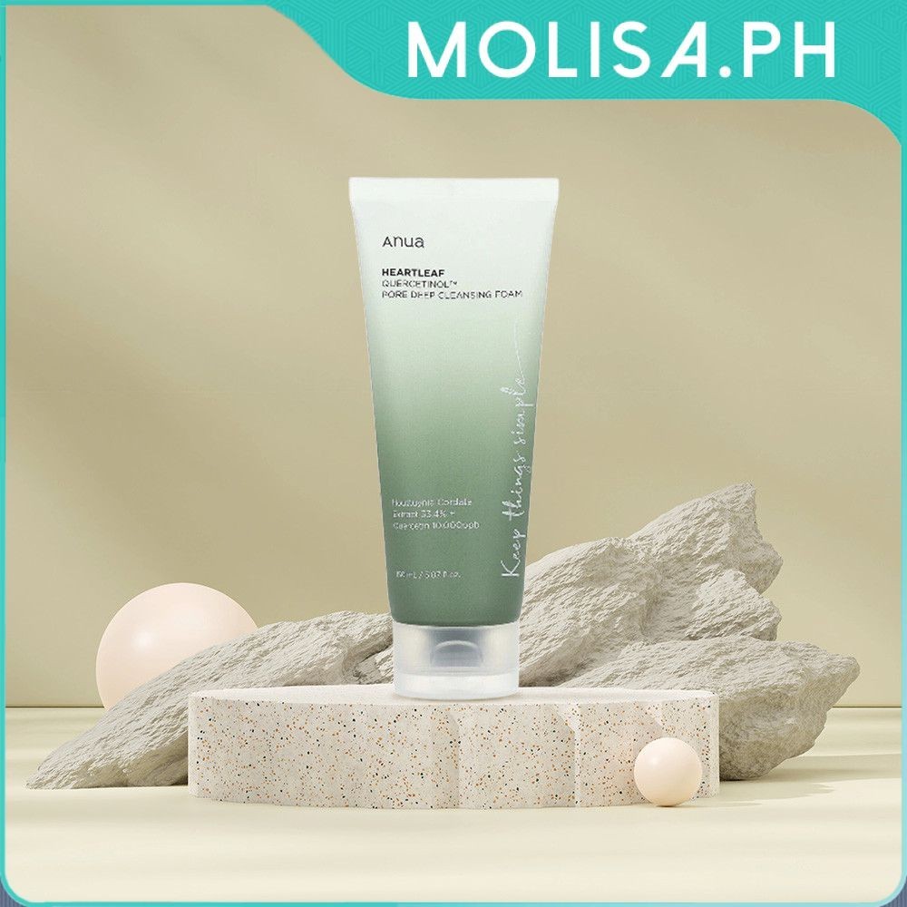 Anua Heartleaf Quercetin Facial Cleanser Gently Cleanse Deep Pores ...