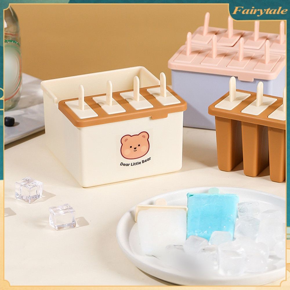 Popsicle Homemade Tool Household Ice Cream Mold Food Grade With Cover ...