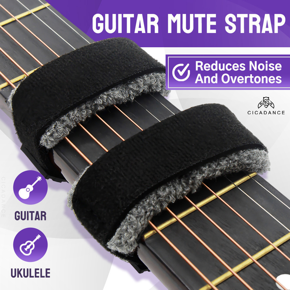 Guitar Fret Wraps Strings Mute Muter Fretboard Muting Wraps Noise ...