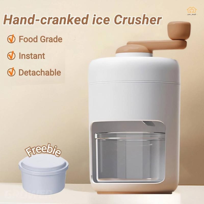 Handle Ice Crusher Portable Ice Crusher Manual Ice Shaver Household ...