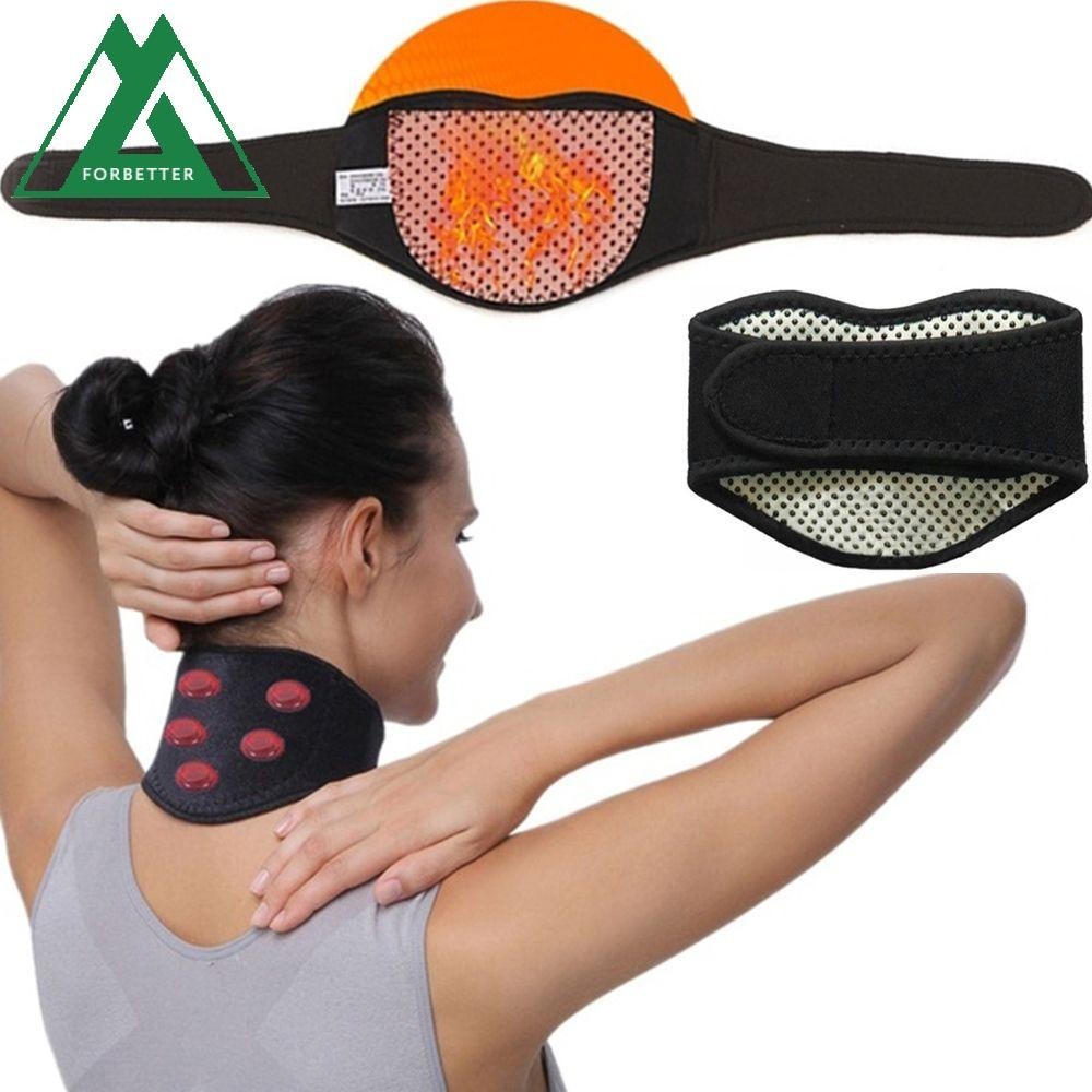 FORBETTER Self-heating Pad Magnet Far Infrared Cervical Disc Therapy ...