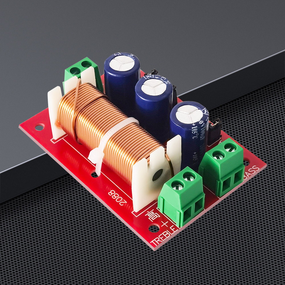 YLY-2088 2 Way Crossover Filters Module Adjustable Full Range Treble ...