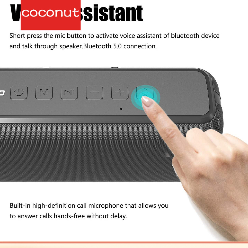 100%XDOBO X8 Bluetooth Speaker Big Power 60W Wireless Column Waterproof ...