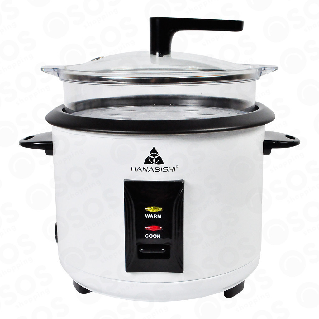 HANABISHI Automatic Electric Rice Cooker 1.8 Liters / 10-Cups HRC ...