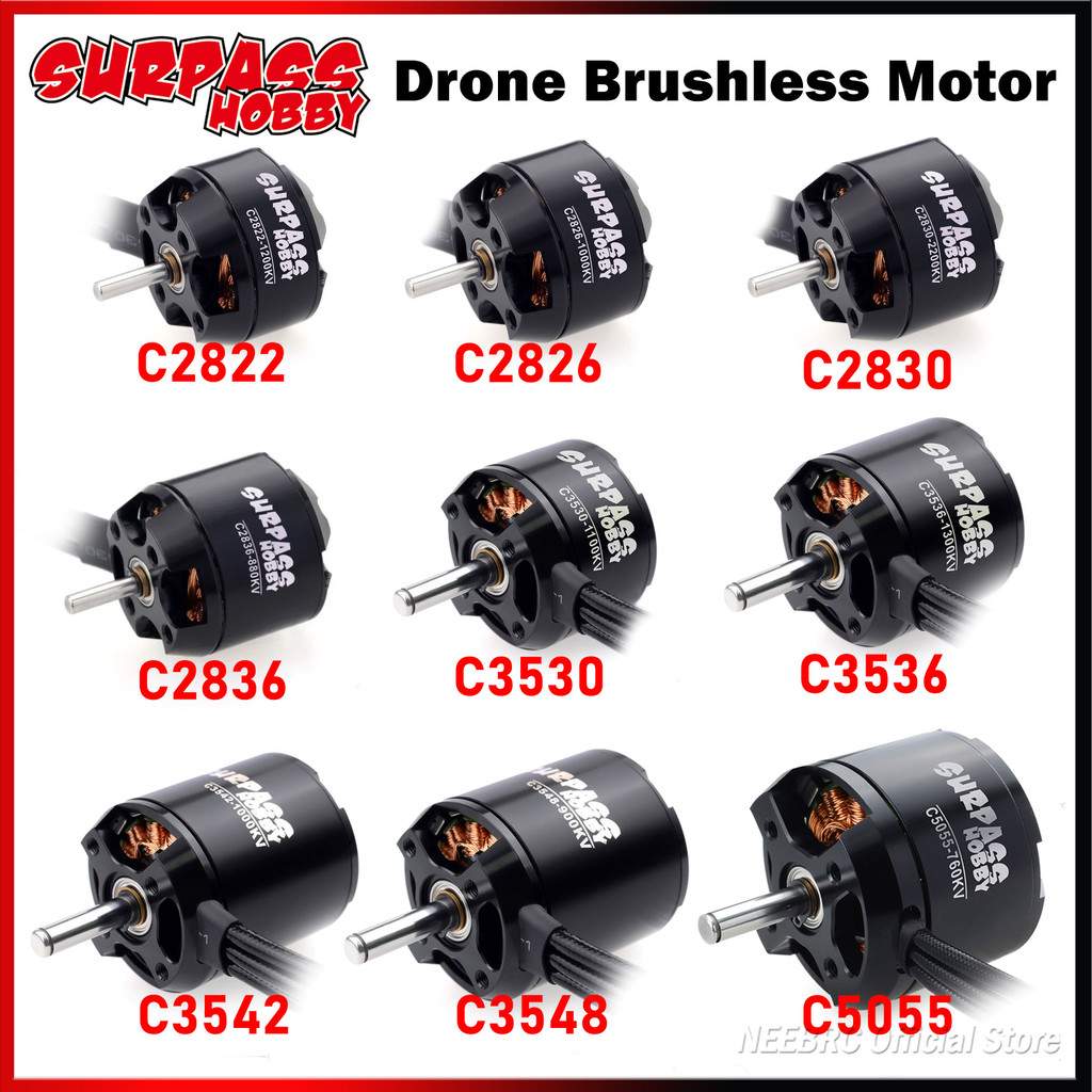 SURPASS HOBBY 2822 2826 2830 2836 3530 3536 3542 3548 5055 Brushless ...