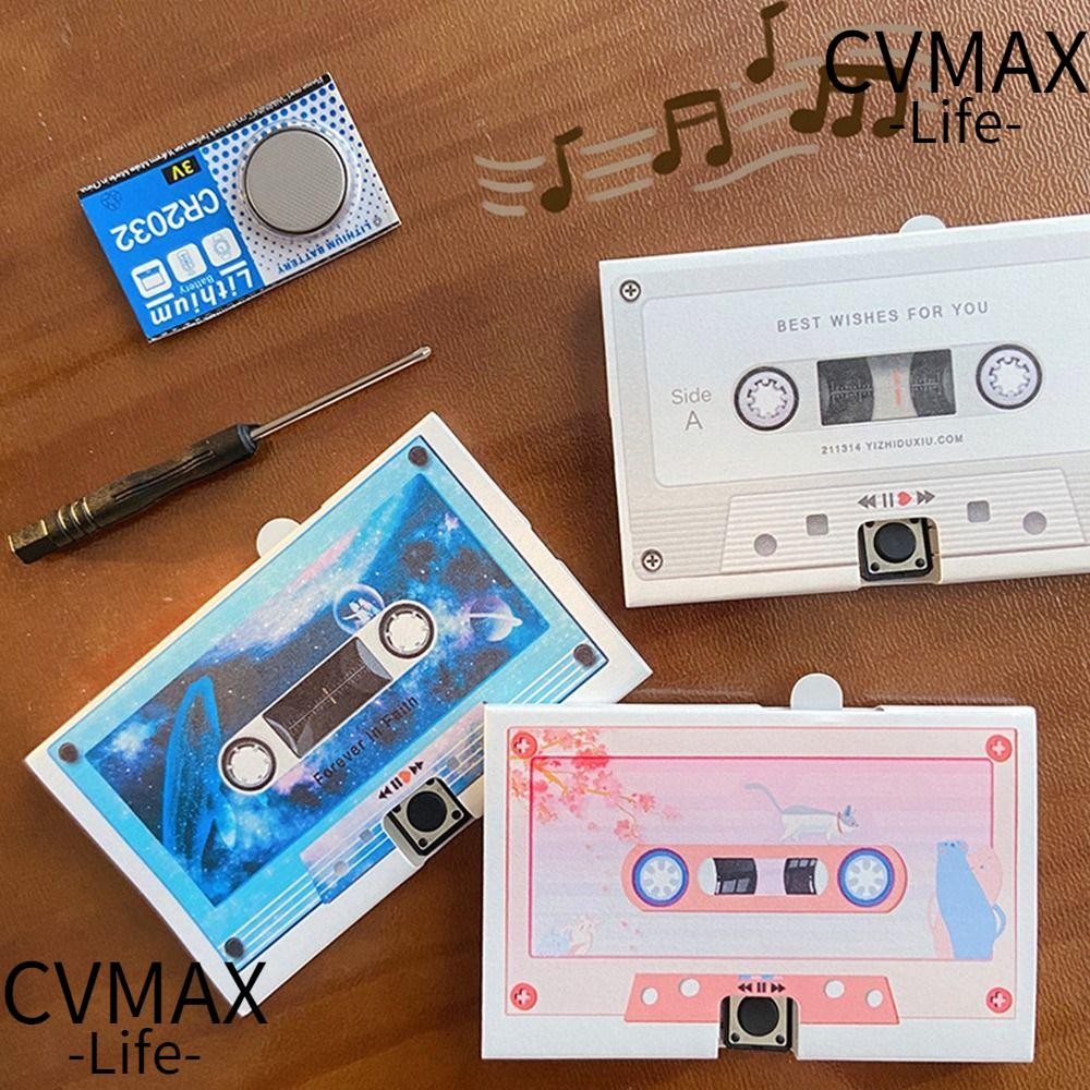 CMAX Voice Audio Cassette, Voice Card Tape Recordable Recording Voice ...