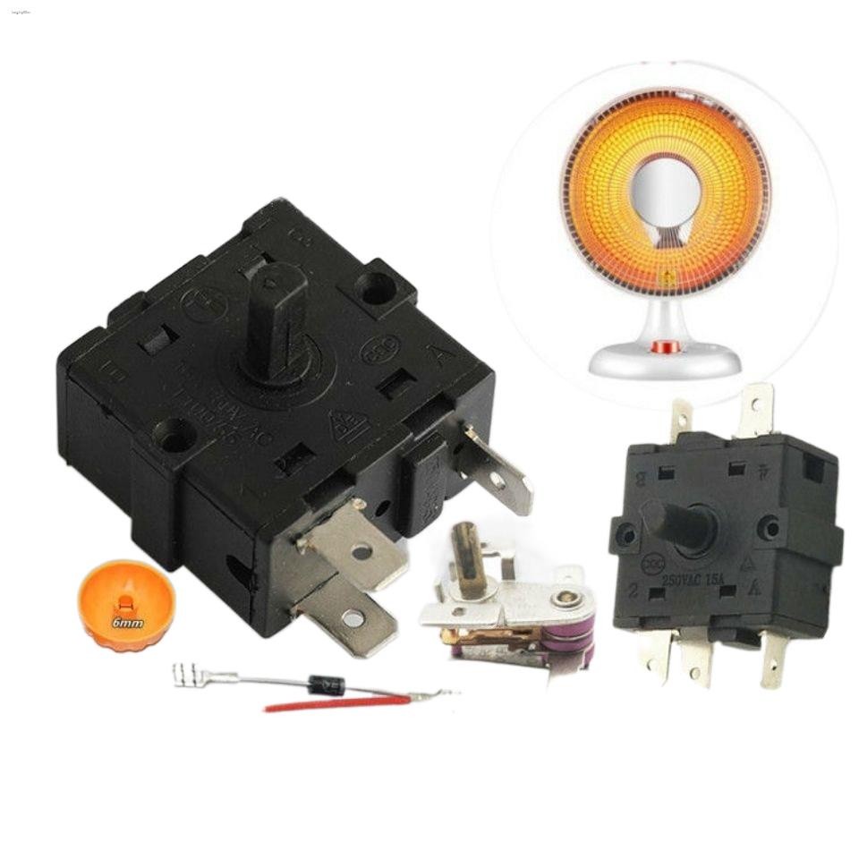 COD☆Original electric heater gear switch 3 feet 5 small sun oil ...
