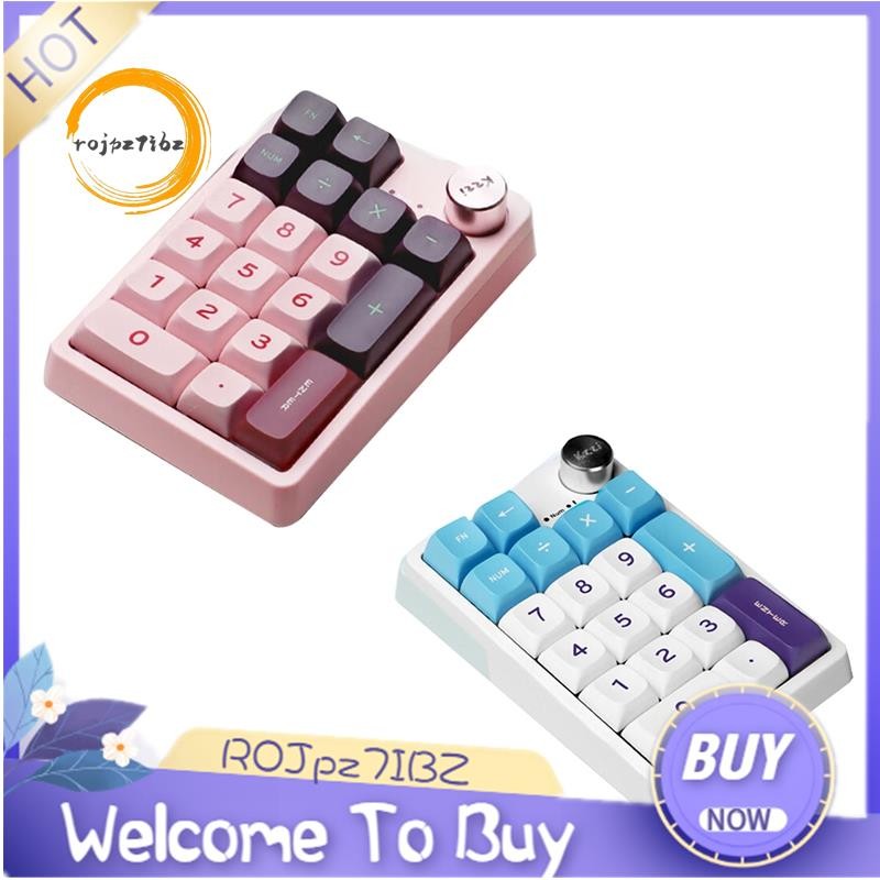 Kzzi K20 Macro Keypad Wireless Numeric Keypad Programming Custom Knob Keyboard Rgb Mini Button ...