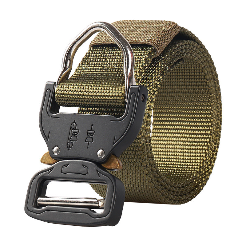 3.8cm Imitation Nylon Cobra Tactical Belt Quick Release Alloy Buckle ...