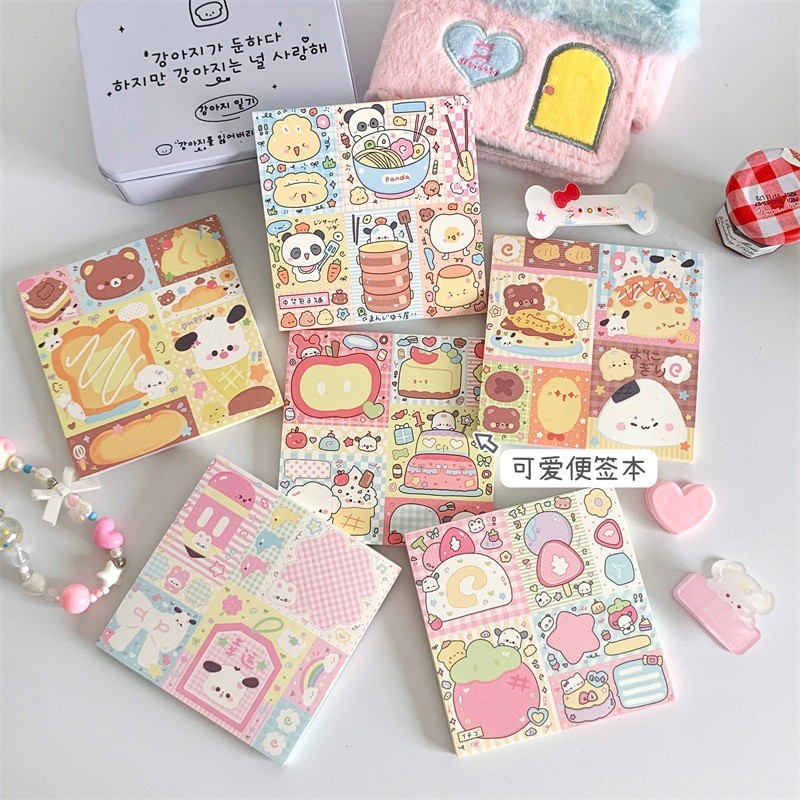 50pcs Sanrio Note Paper Mini Memo Notes Colorful Paper School ...