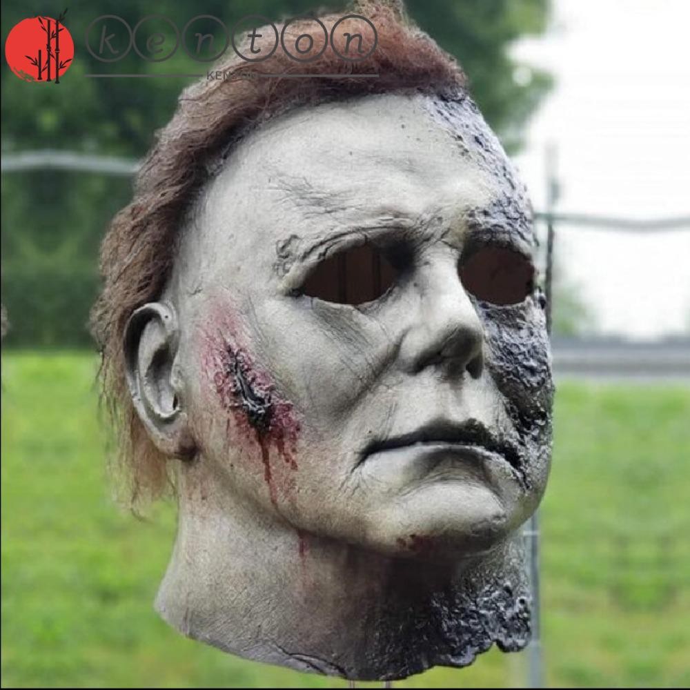 KENTON Michael Myers Mask, Horror Latex Killer Mask, Tricky Toys ...