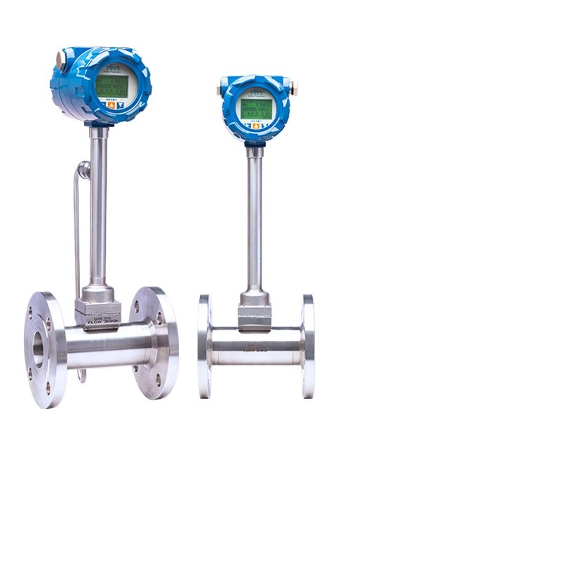 Vortex Flowmeter Steam Flowmeter High Precision Compressed Air Nitrogen Gas Digital Display ...