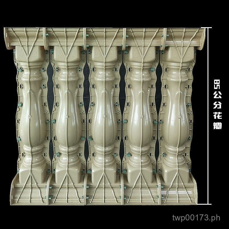 Roman Column Balcony Railing Mold Villa Cast-in-Place Vase Square ...