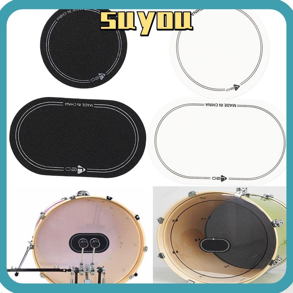 SUYO Bass Drum Patch, Drum Musical Instruments Percussion Accessories Drumheads Protector ...