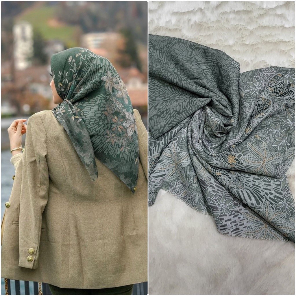 Voal Motif Premium / Rectangular Hijab Voal Motif Premium Lasercut ...
