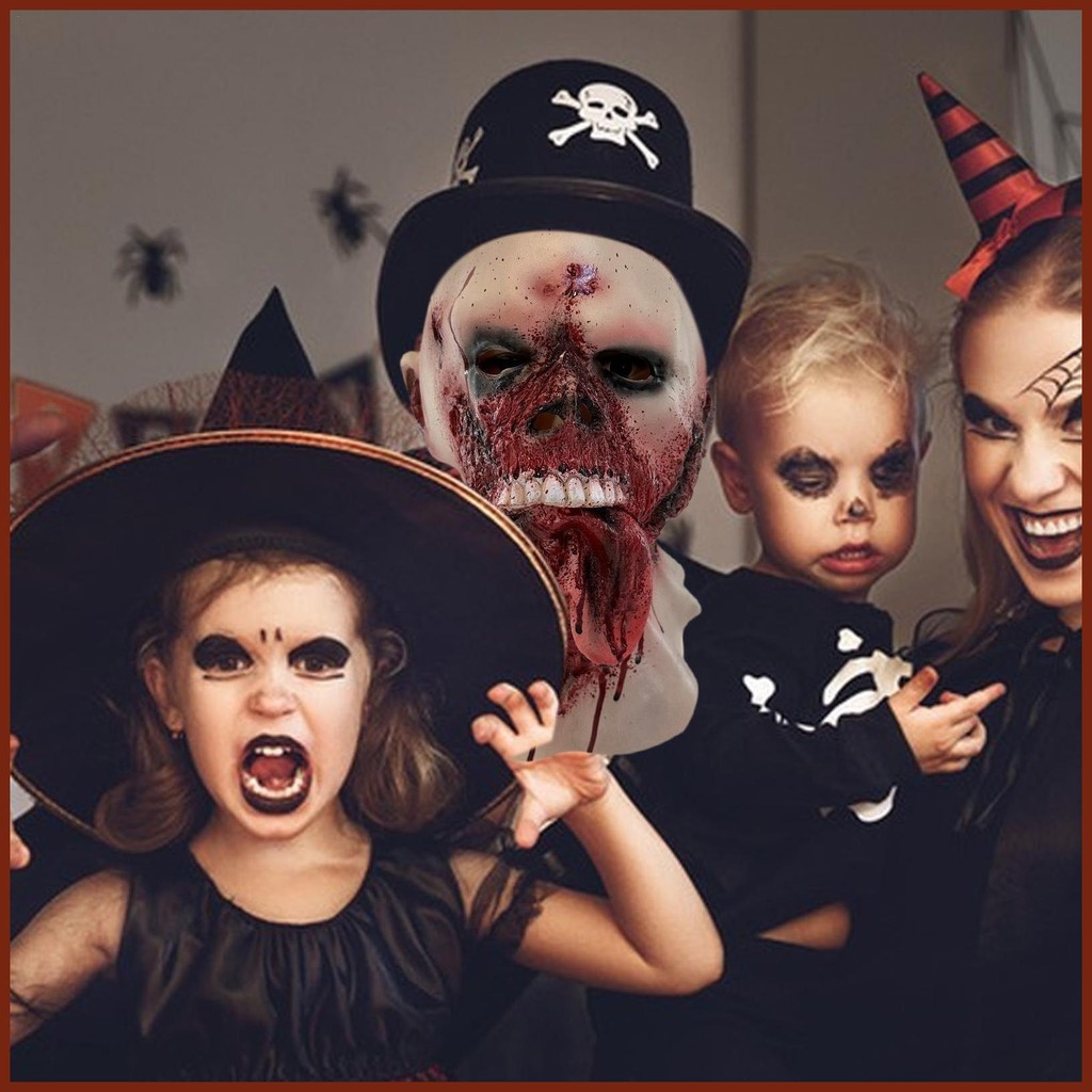 Bloody Halloween Props Zombie Realistic Scary Costumes Portable Gothic ...