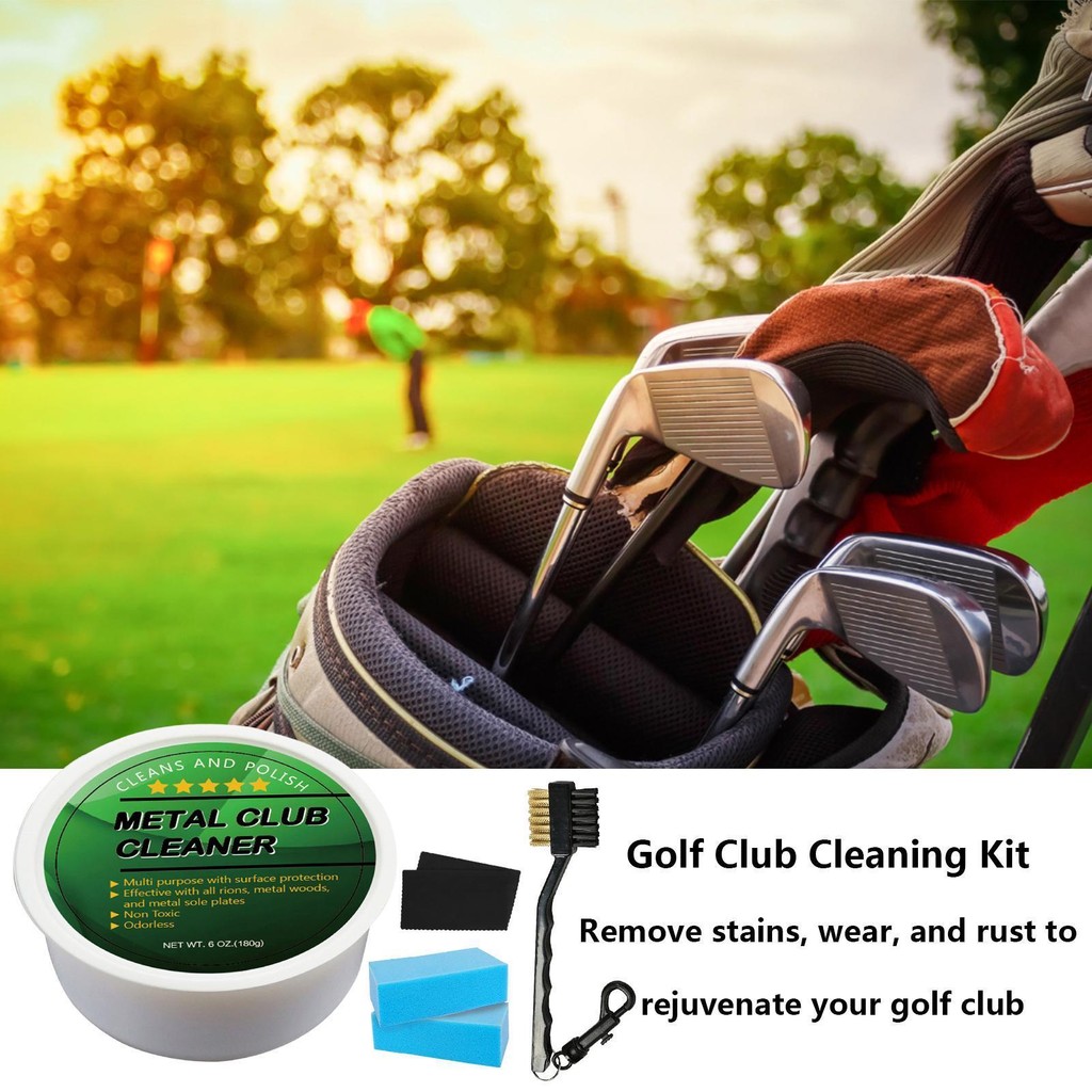 Golf Club Cleaner Tool Portable Golf Club Brush Golf Cleaning Kit ...