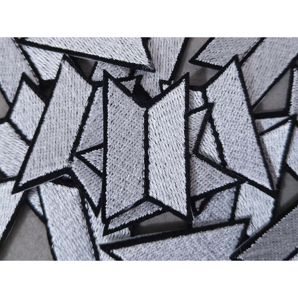 Iron-on patch BTS logo embroidered patch | Shopee Philippines