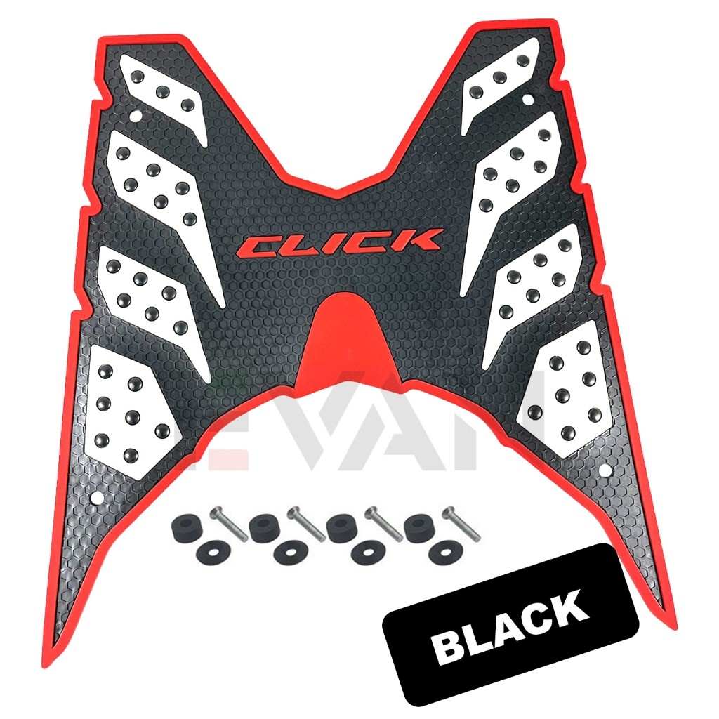 Motorcycle Honda Click 125i /150i V1 V2 Rubber Matting With Bolts ...