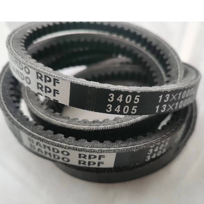2pcs Bando 3405 Cogged V-Belt RPF 3405 Combine kubota Harvester parts DC60 DC70 Engine Bando ...