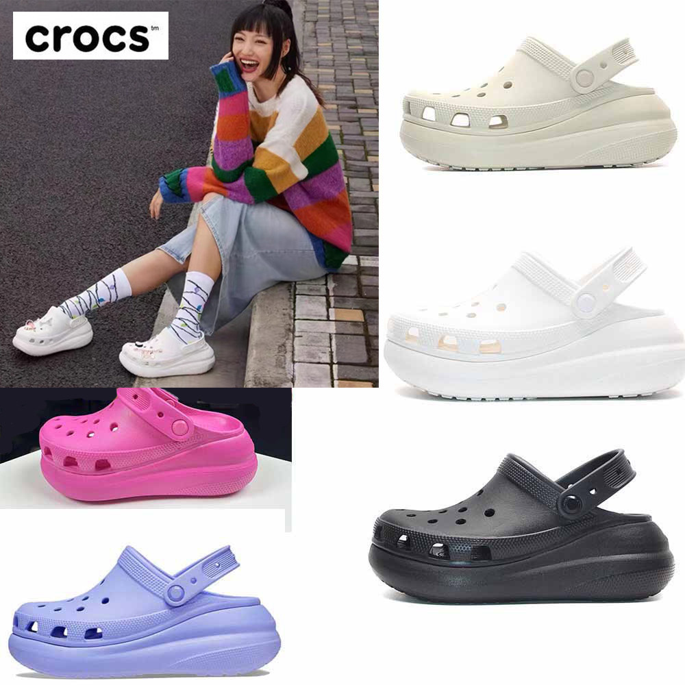 Crocs Sandals Crocs Classic Crush Clog Women's Sandals Height 7 cm ...
